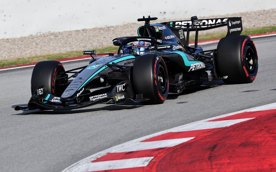 Mercedes Leads Reliability as Barcelona F1 Test 2026 Continues ...